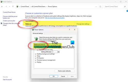 Only Balanced Power Plan available on Windows 11/10