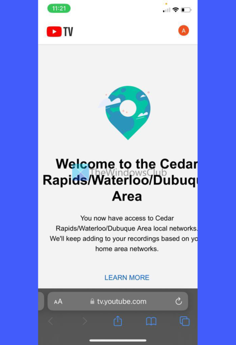 How to verify YouTube TV app using tv.youtube.com/verify?