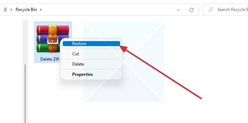 How to recover deleted ZIP or RAR files from Windows PC