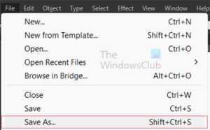 How to save file as SVG, DXF, DST, and CDR in Illustrator