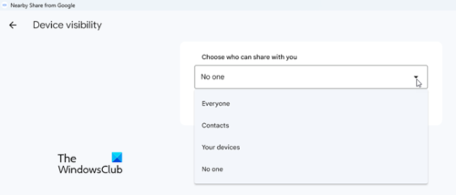 How to use Google's Quick Share app on Windows PC