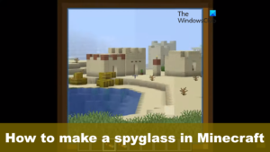 How to make and use a Spyglass in Minecraft
