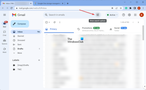 Gmail Search not working on phone or PC