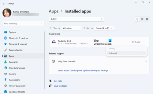 Fix Audacity not Recording sound on PC