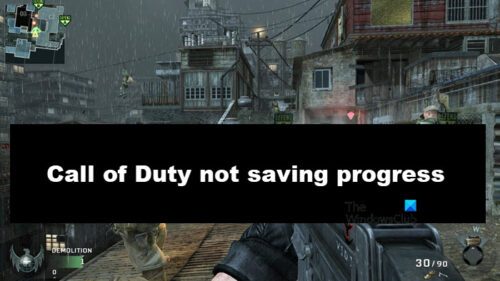Call of Duty not saving progress [Fix]