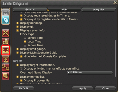 How to hide UI in FFXIV on PC