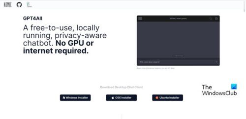 Run ChatGPT Clone locally on computer using GPT4All