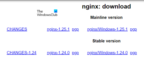 How to Install and Run the Nginx Server on Windows