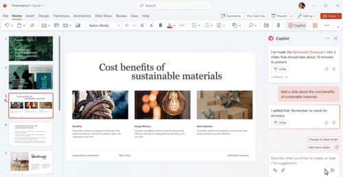 How to enable Copilot in PowerPoint