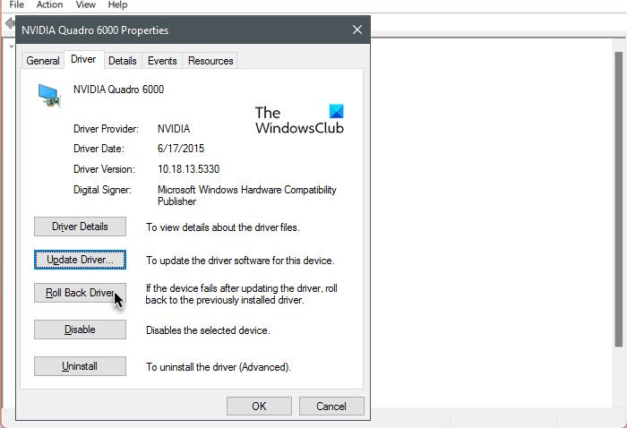 Fix NVIDIA OpenGL Driver Error Code 6 Fix NVIDIA OpenGL Driver Error Code 6