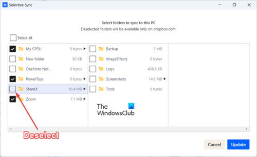 Dropbox High Memory, CPU and Disk usage on Windows PC