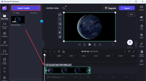 How to Slice and Rearrange Clips in Clipchamp?