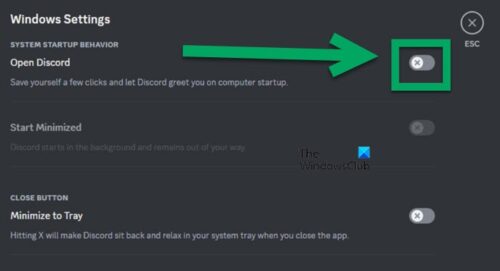 Stop Discord from running in background on Windows PC