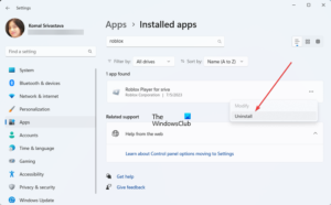 Fix Error starting experience in Roblox