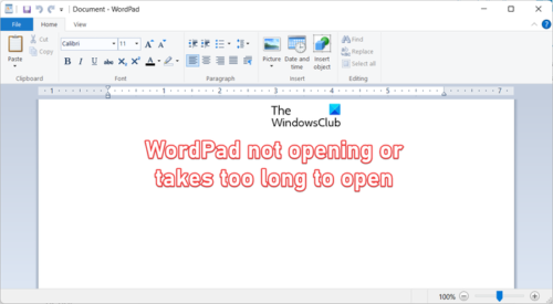 How to use WordPad in Windows 11/10