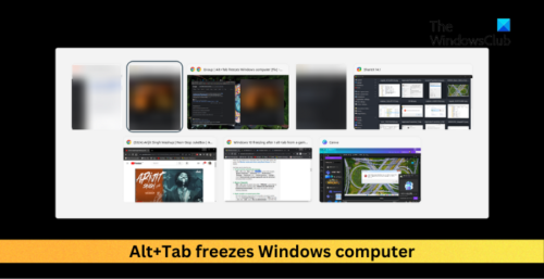 Alt+Tab freezes Windows computer [Fix]