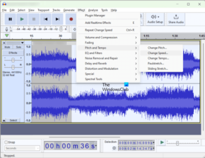 Best free Audio Speed Changer for Windows 11/10