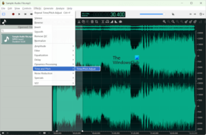 Best free Audio Speed Changer for Windows 11/10
