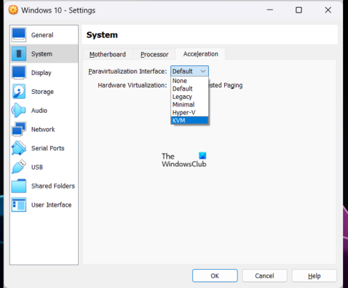 VirtualBox window stuck on Getting Ready or Boot logo