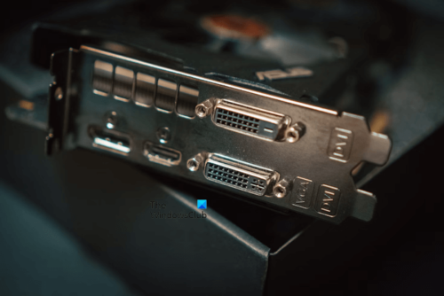 Computer screen goes black when HDMI plugged in