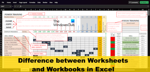 Worksheets And Workbooks In Excel