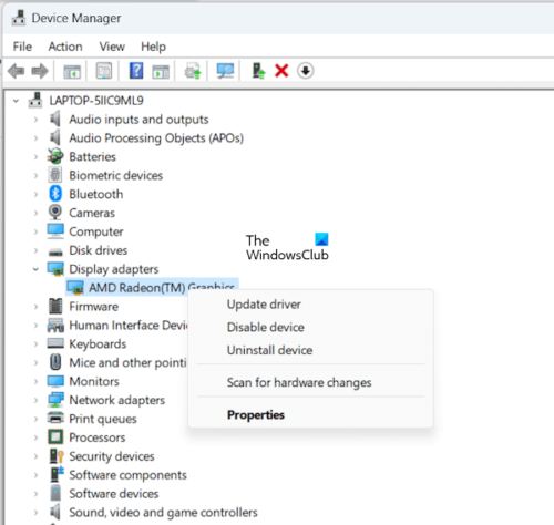 Computer screen goes black when HDMI plugged in