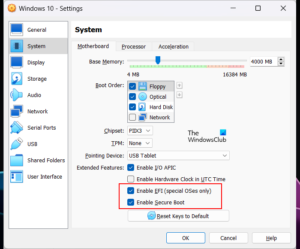 VirtualBox window stuck on Getting Ready or Boot logo