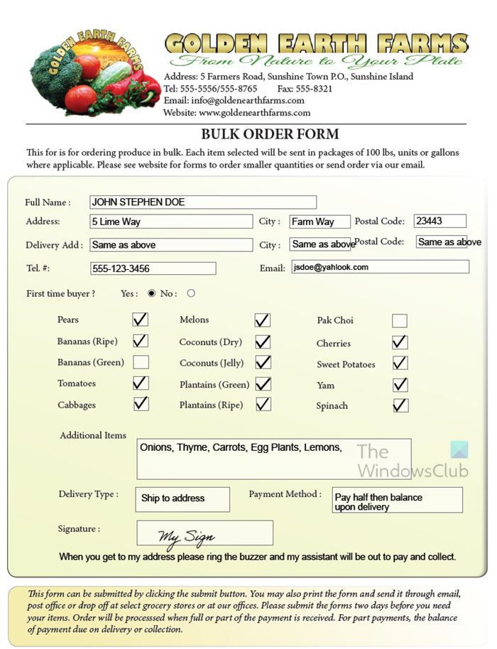 How to fill out a PDF form in Adobe Acrobat