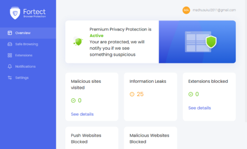 Fortect Browsing Protection will secure your Browser free