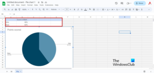 How to create a chart in Google Docs
