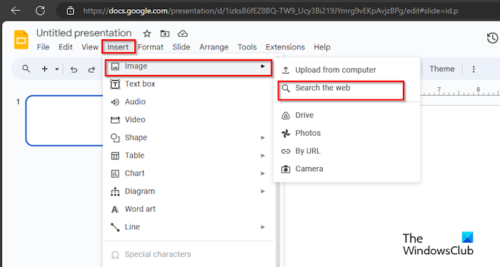 How to make Image Round and Transparent in Google Slides