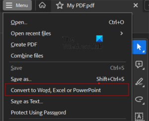 How to export InDesign document to Word