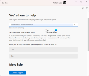 Windows 11 Blue Screen with QR Code