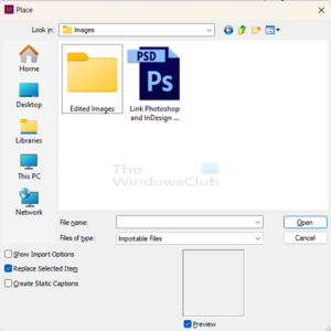 How to link Photoshop to InDesign for automatic updating