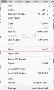 Link InDesign to Word for automatic update automatically