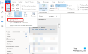 How to auto highlight Outlook Emails based on Age