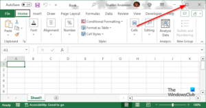 Excel Status Bar missing; How to Unhide it?