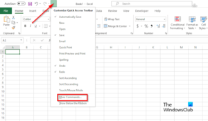 How to add the Camera tool in Excel