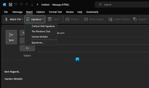 How to Import or Export Outlook Signatures