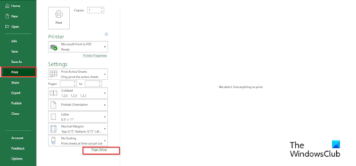 Excel not printing gridlines properly [Fix]