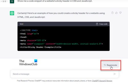 Fix ChatGPT Error in body stream