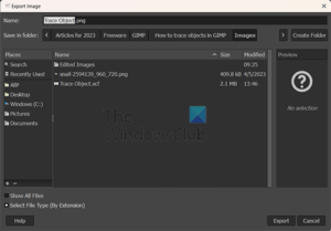 How to Trace an Image in GIMP