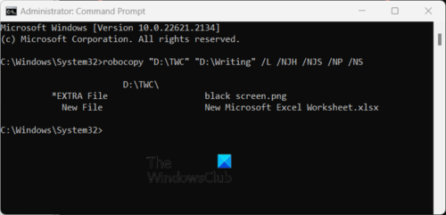 How to compare two Folders in Windows 11/10?