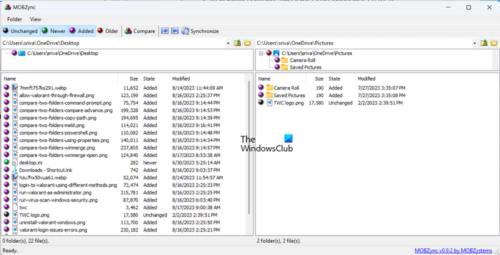 How to compare two Folders in Windows 11/10?