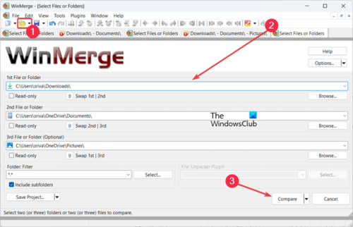 How to compare two Folders in Windows 11/10?