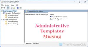 Administrative Templates (.admx) for Windows 10 v2020