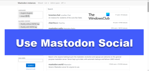 How to use Mastodon Social - Beginners Guide