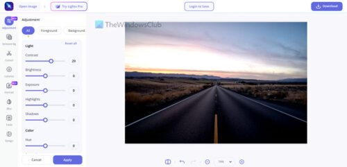 Free Photo Color Correction Online Tools