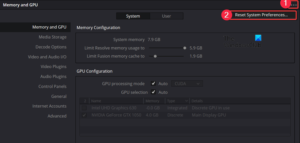 DaVinci Resolve not opening or keeps crashing on startup