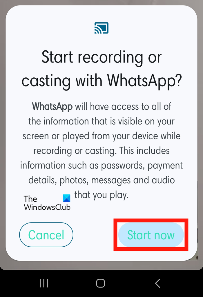 How to share Screen on WhatsApp on PC or Mobile